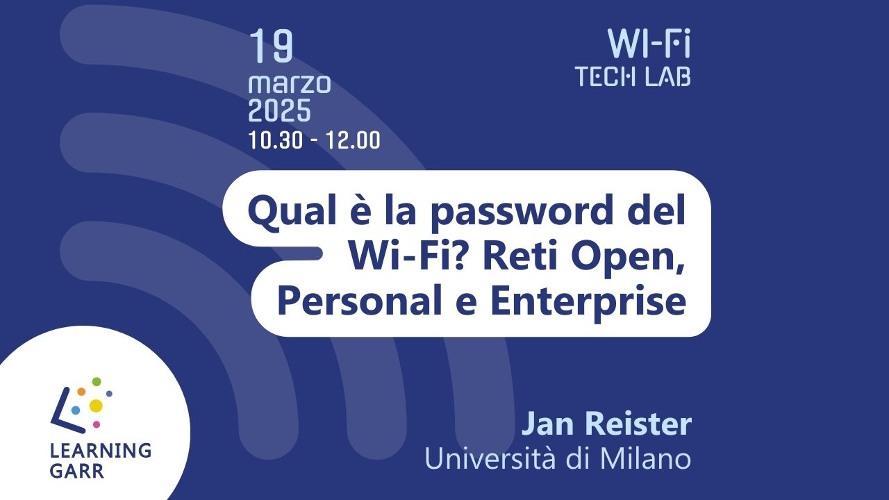 Qual è la password del Wi-Fi? Reti Open, Personal e Enterprise